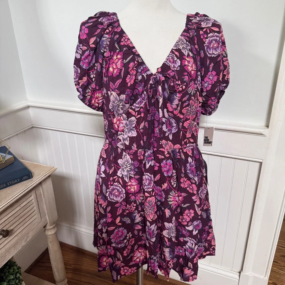 The Good Journey | Dresses | The Good Journey Nordstrom Floral Puff ...